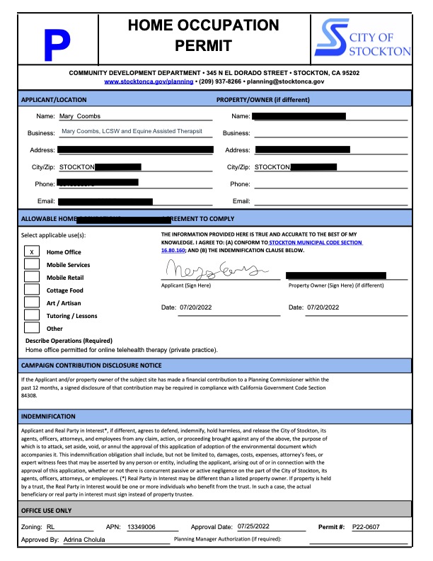 Licenses and Certs – Mary Coombs, LCSW